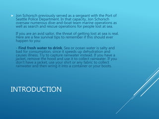 Lost at Sea Survival Tips | PPTX