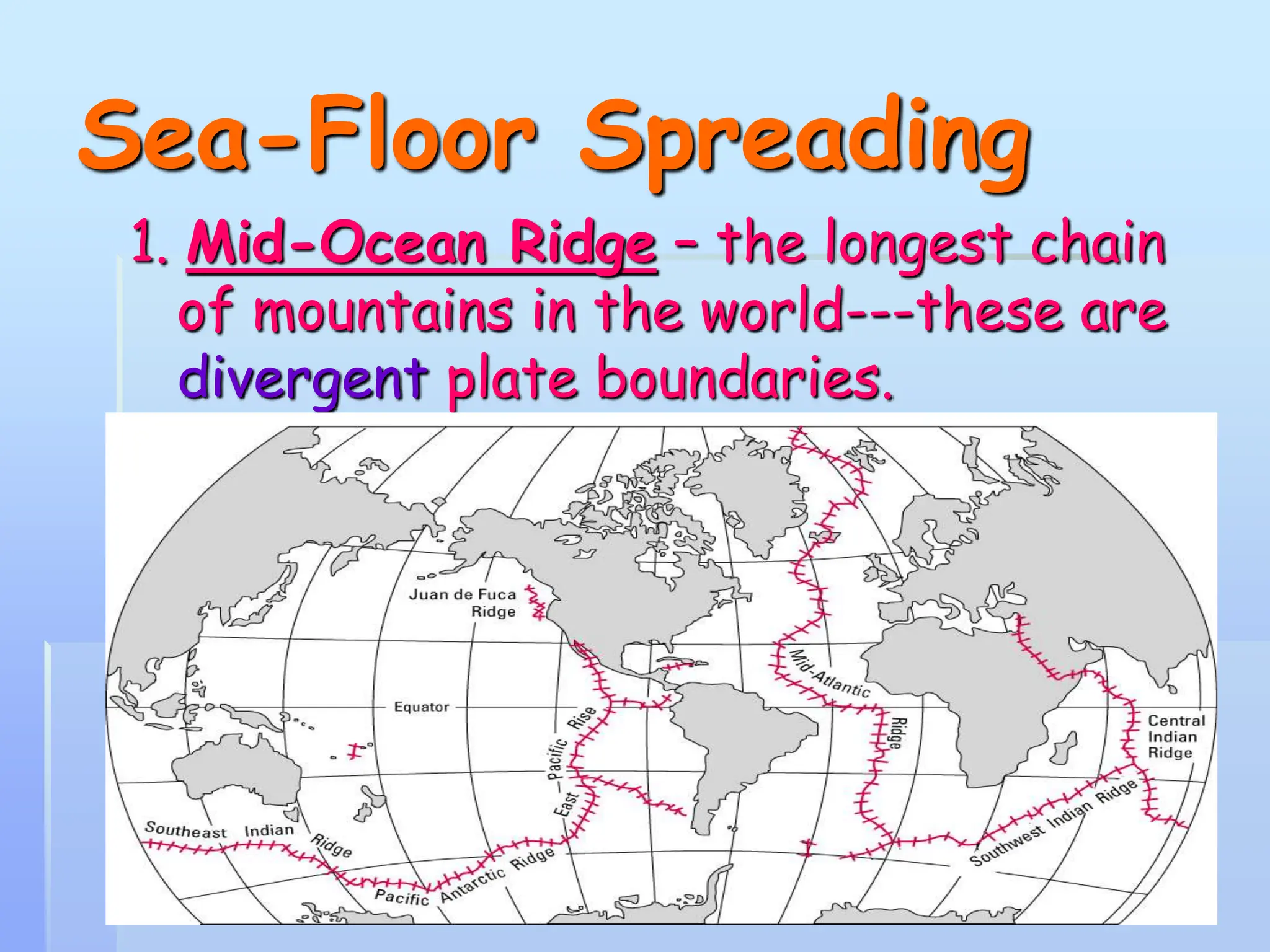 Sea-Floor Spreading.ppt Sea-Floor Spreading. | PPT