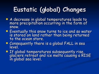 Sea Level Change AS | PPT