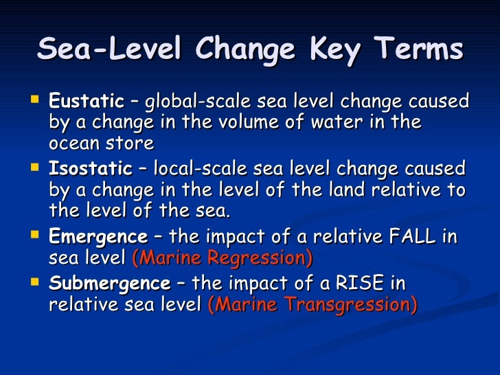 Sea Level Change AS