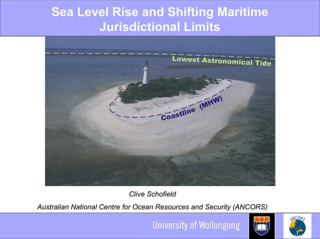 Sea Level Rise and Shifting Maritime Jurisdictional Limits (IWC5 Presentation) | PPT