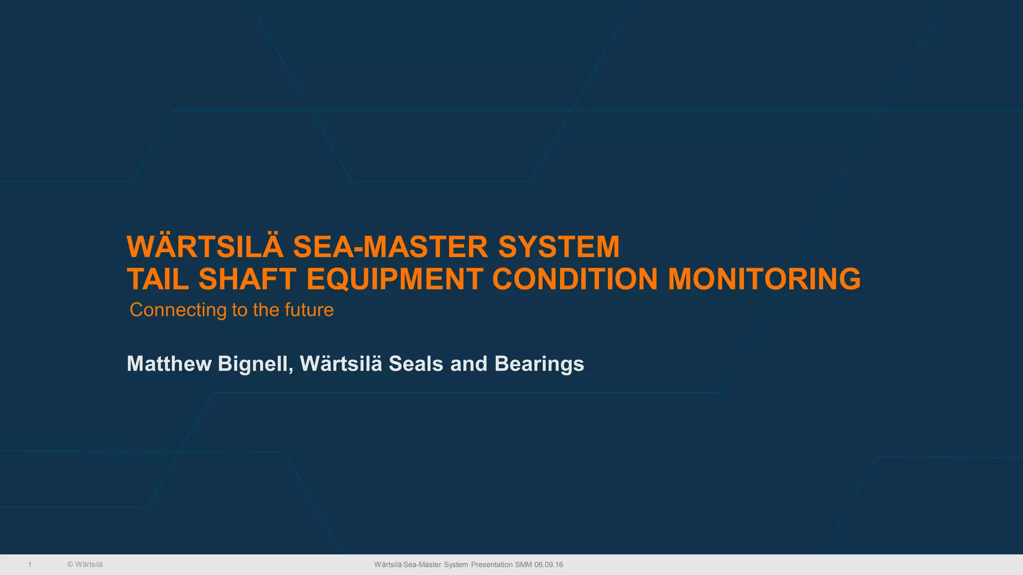 Wärtsilä Sea-Master System | PDF