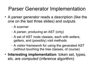 An Annotation Framework for Statically-Typed Syntax Trees | PPT