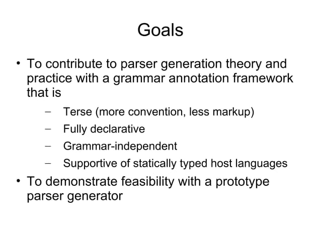 An Annotation Framework for Statically-Typed Syntax Trees | PPT