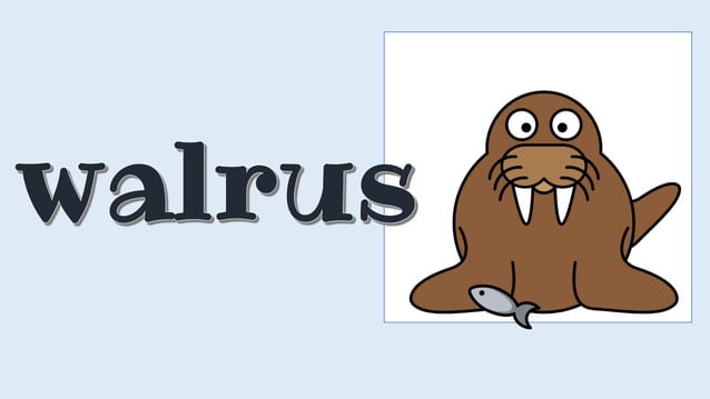 Sea animals: English Language | PPT