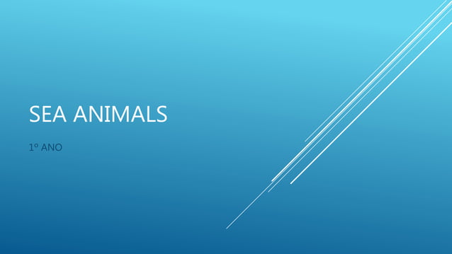 Sea animals | PPTX | Zoos & Aquariums | Attractions