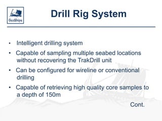 Seabed tractor unit presentation | PPTX