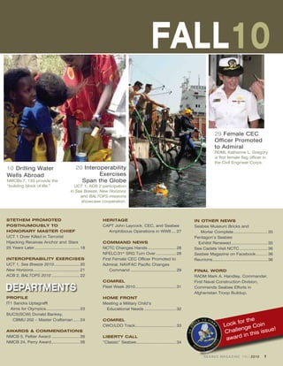 Seabee Magazine Fall 2010 | PDF