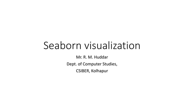 Seaborn visualization.pptx