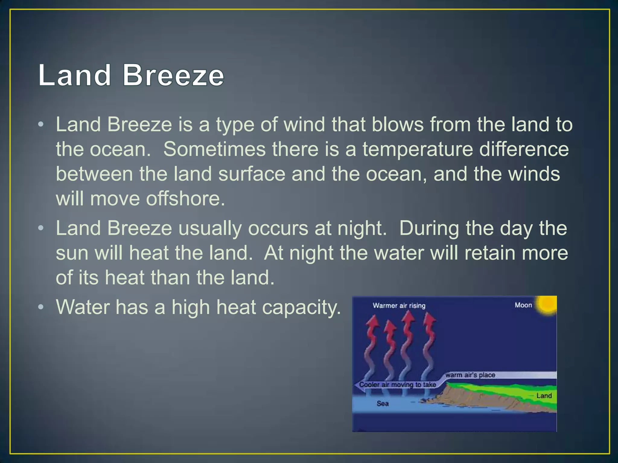 Sea breeze and land breeze | PPTX