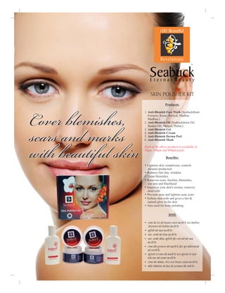 Seabuck Ayurveda Pvt. Ltd., New Delhi, Facial Kits | PDF