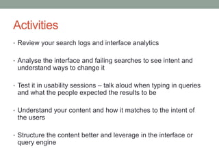 Searching with intent | PPT