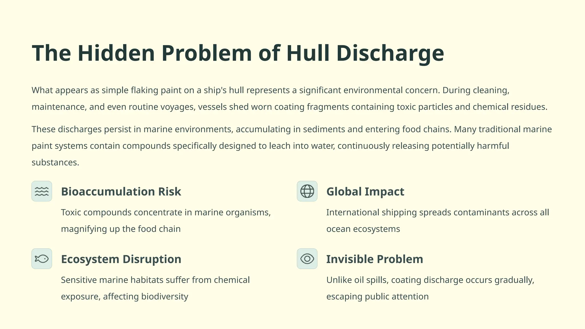 The Silent Spill: Unmasking Hidden Discharges at Sea | PPTX