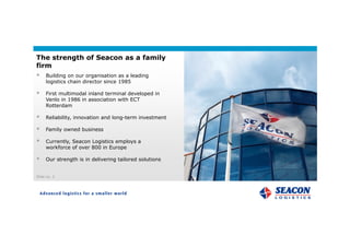 Seacon logistics | PPT
