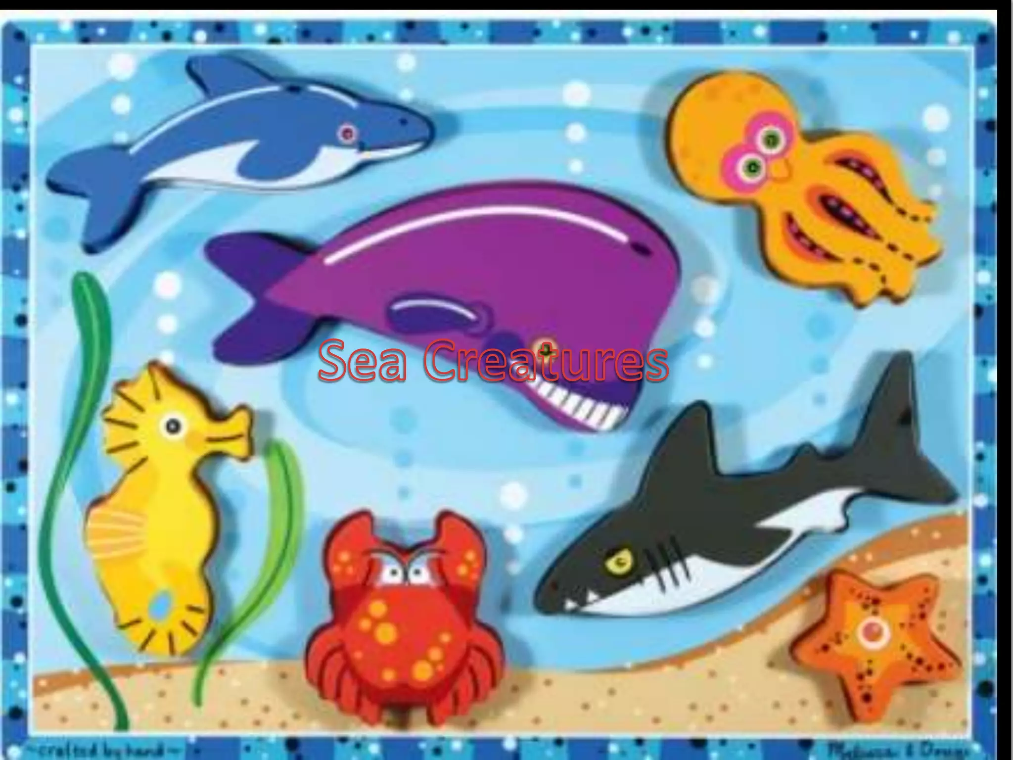 Sea Creatures | PPTX
