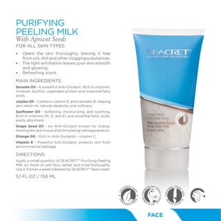 Seacret product book | PDF
