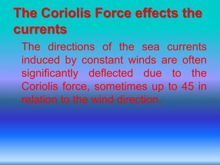 Sea currents by group 2 | PPT