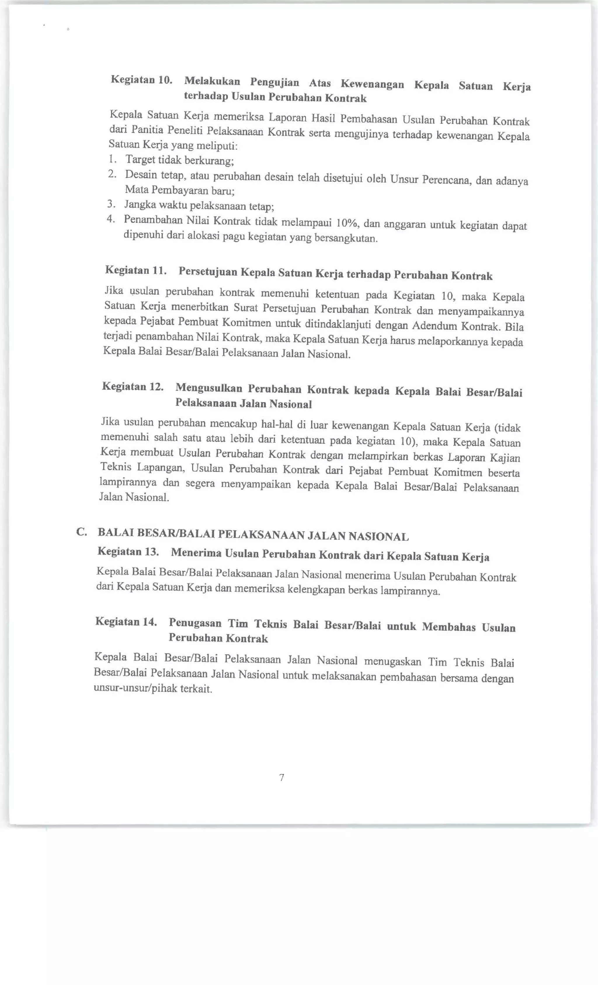 Surat Edaran add kontrak 02 2016 ttg prosedur standar pelaksanaan ...