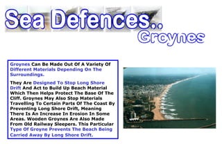 Sea Defences Jessica Krauza | PPT