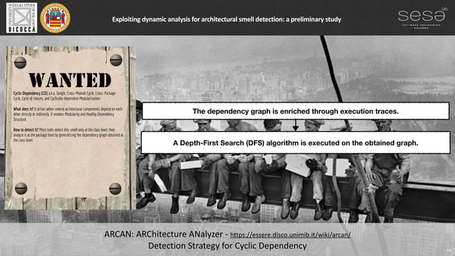 Exploiting dynamic analysis for architectural smell detection: a ...