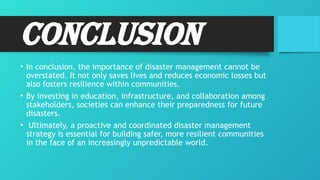 SEA – DISASTER MANAGEMENT.pptx . Awakening World | PPT