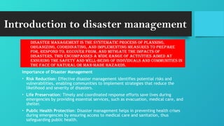 SEA – DISASTER MANAGEMENT.pptx . Awakening World | PPTX