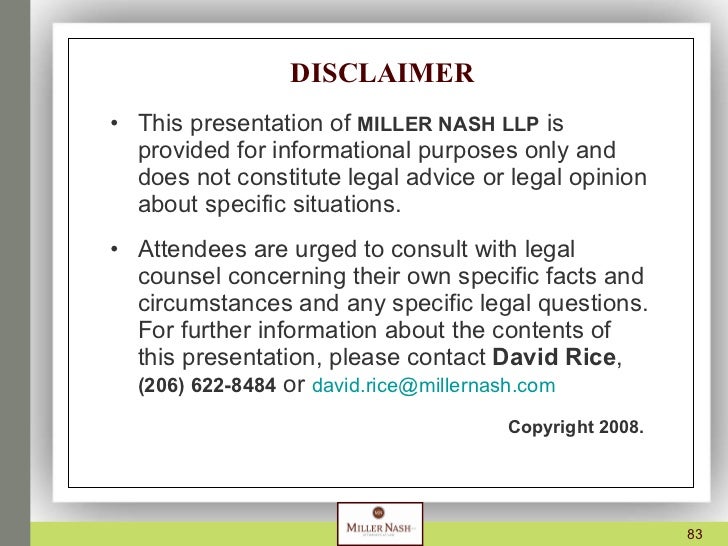 Presentation on Sweepstakes and Contests