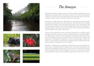 SeaDream cruceros Amazonas 2013 | PPT