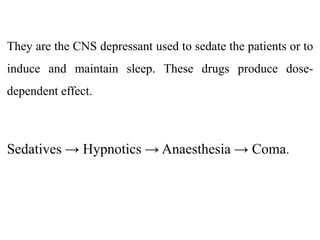 SEADTIVE HYPNOTIC DRUGS PPT 2.pdf hghhhhhh we | PPT