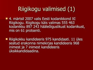 Seadusandlik VõIm | PPT