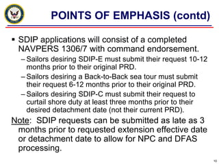 Sea duty incentive pay by joseph ferdinand | PDF