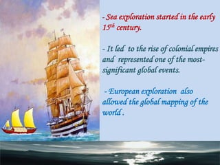Sea exploration | PPTX