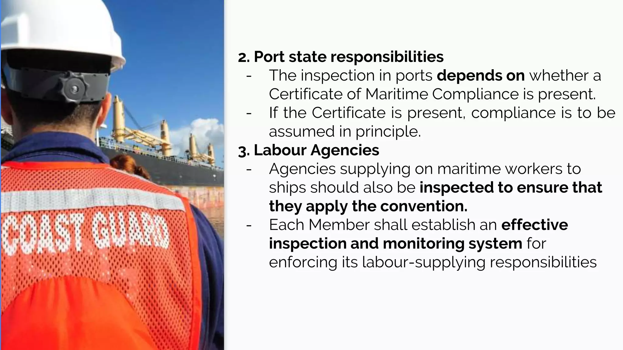 Seafarer right under ilo convention | PPTX