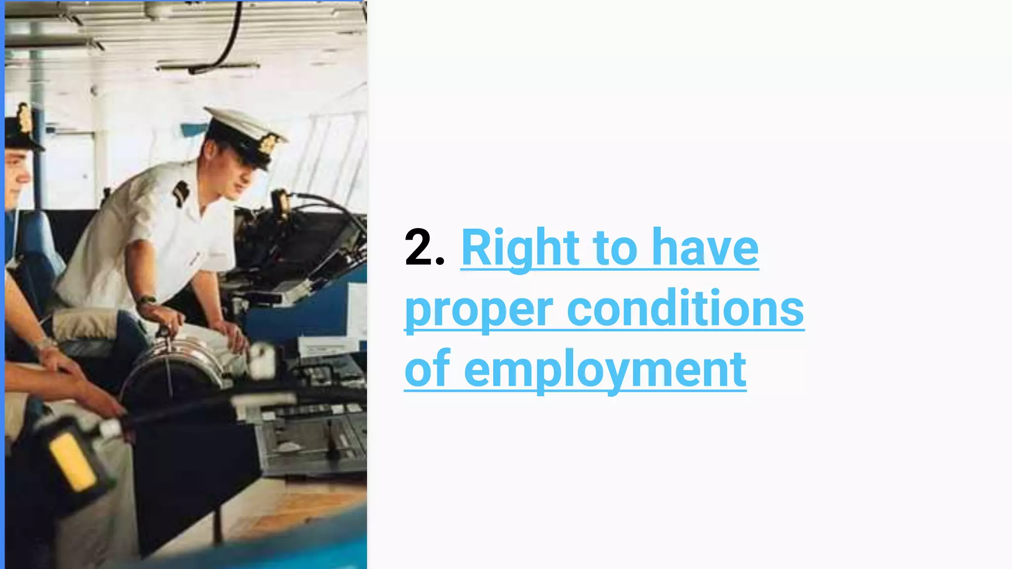 Seafarer right under ilo convention | PPTX