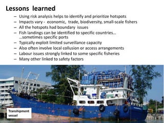 Case examples of IUU fishing in the Asian region – links to Port State ...
