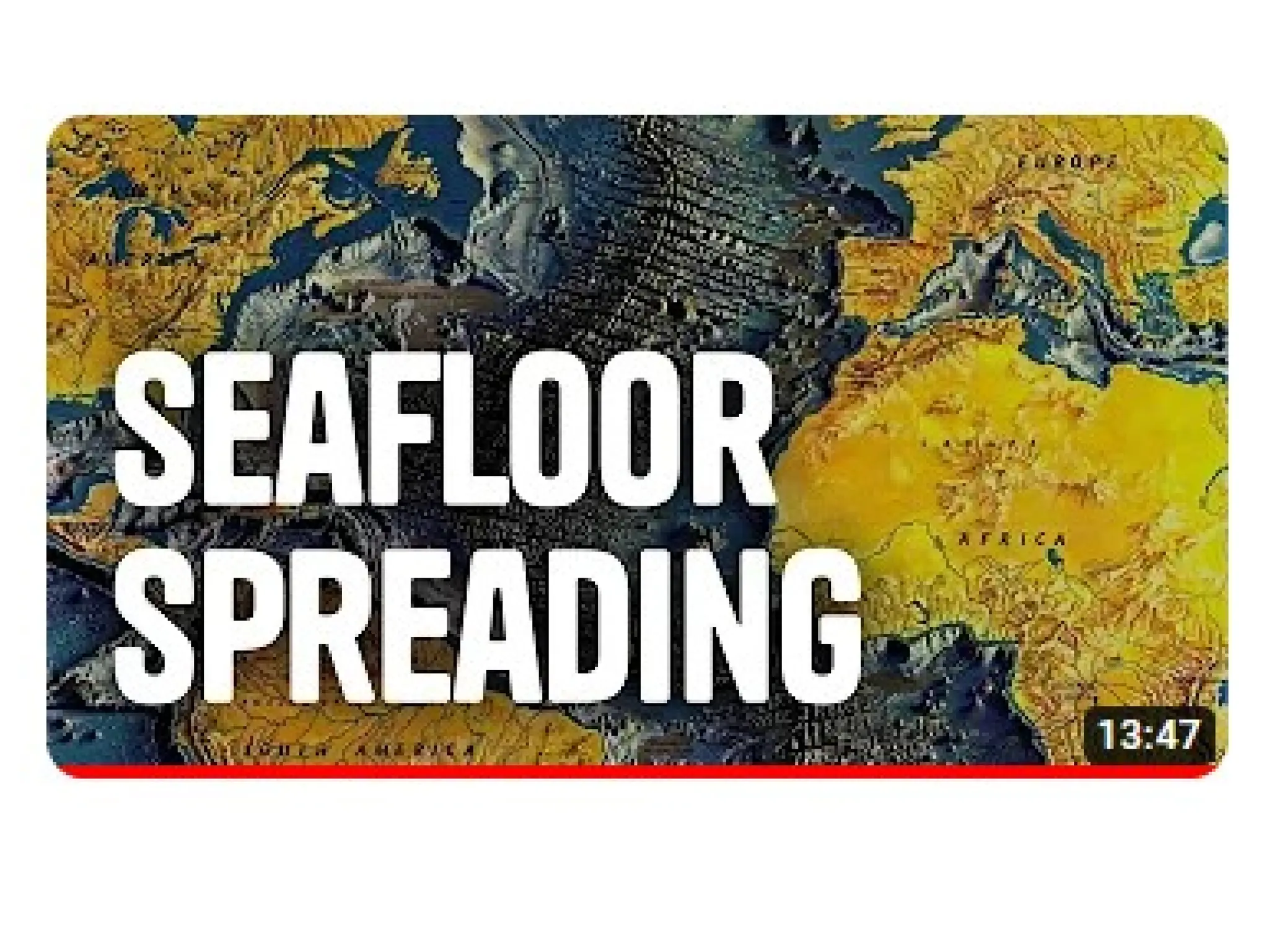 Seafloor Spreading Earth Science Grade 11.pptx | Geography | Science