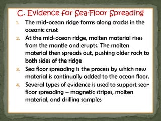 Sea floor spreading | PPT