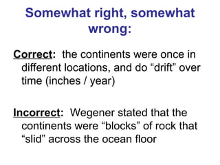 Comprehensive Overview of Continental Drift, Seafloor Spreading, and ...