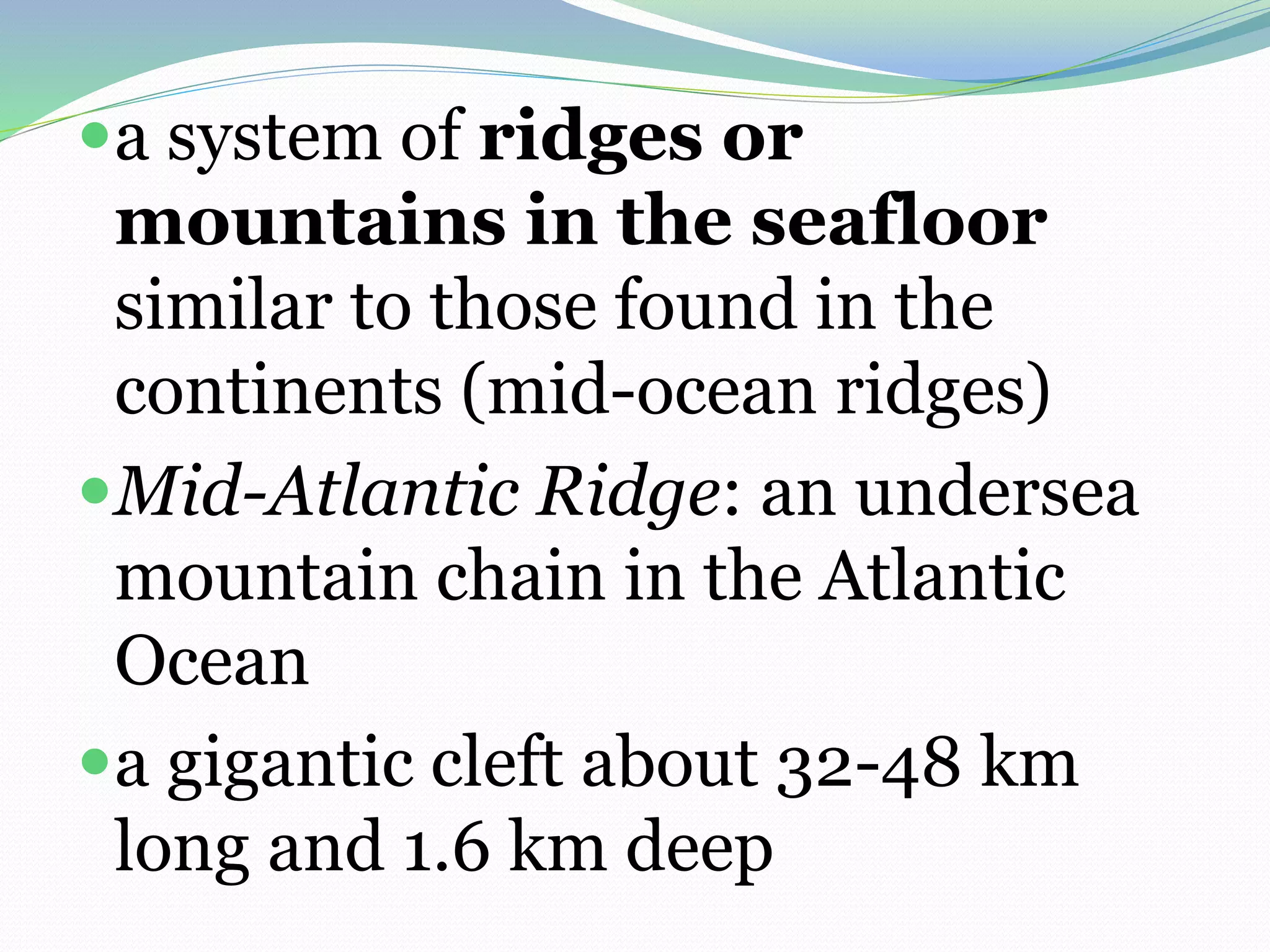 Sea Floor spreading | PPTX