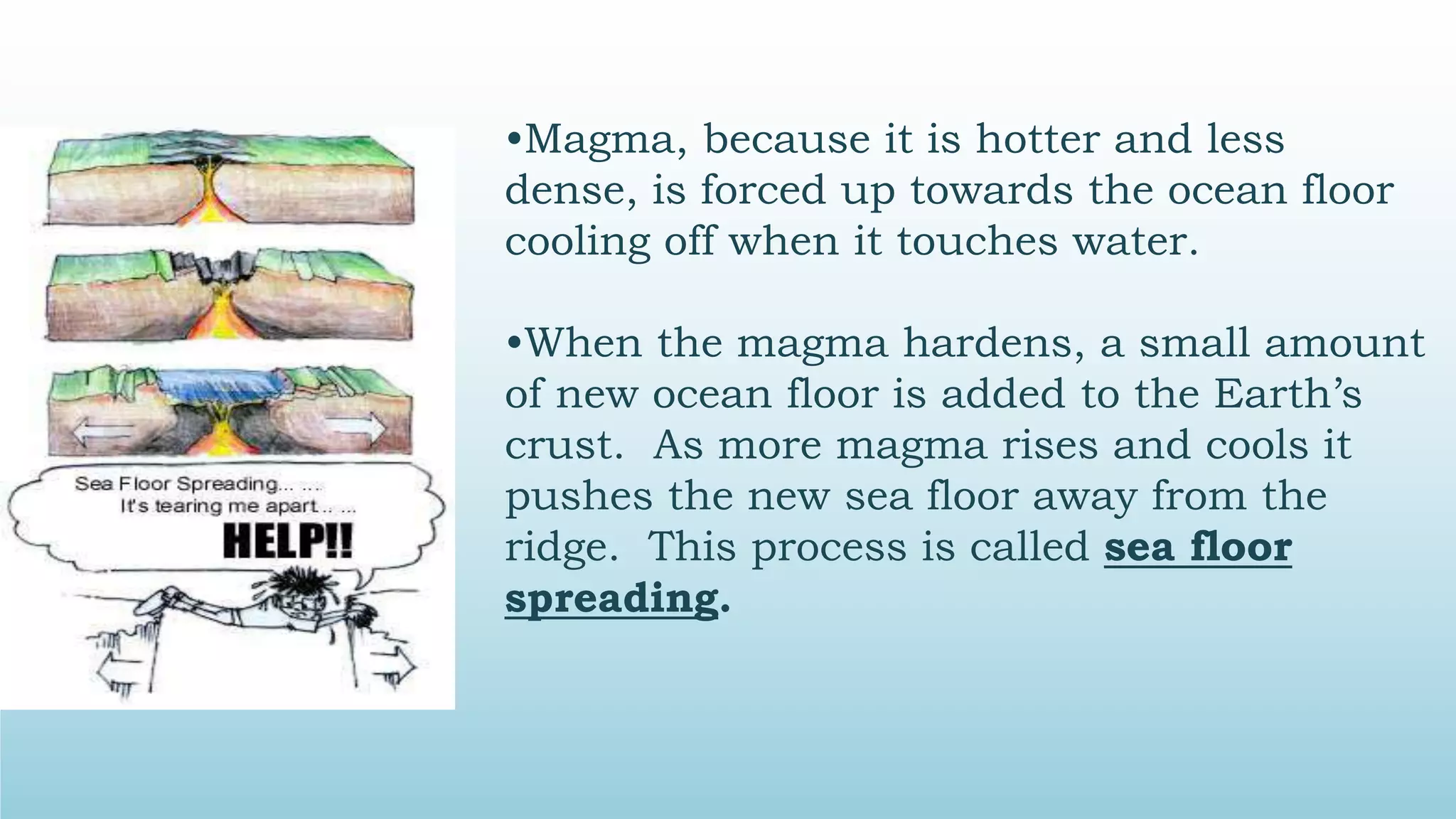 Seafloor spreading theory discuss 3 | PPTX