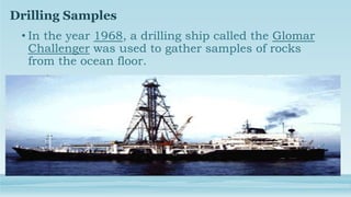 Seafloor spreading theory discuss 3 | PPTX