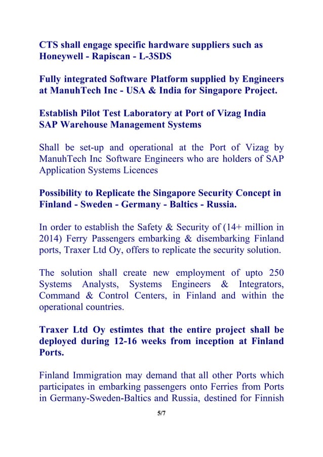 Security of Passenger Ferries from ISIS Attack. Preventive Action from ...