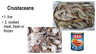 all about seafood and other related topics in TLE | PPTX
