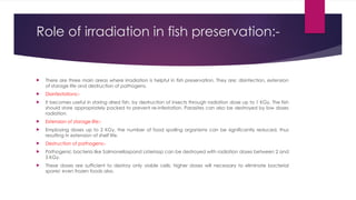 SEAFOOD IRRADIATION – TECHNOLOGY AND APPLICATION.pptx