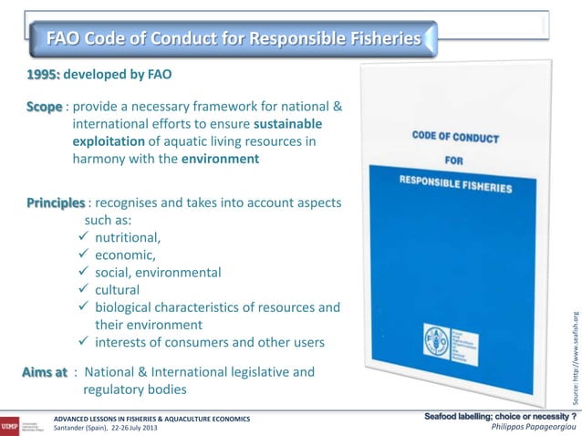 Seafood labelling; choice or necessity | PPT