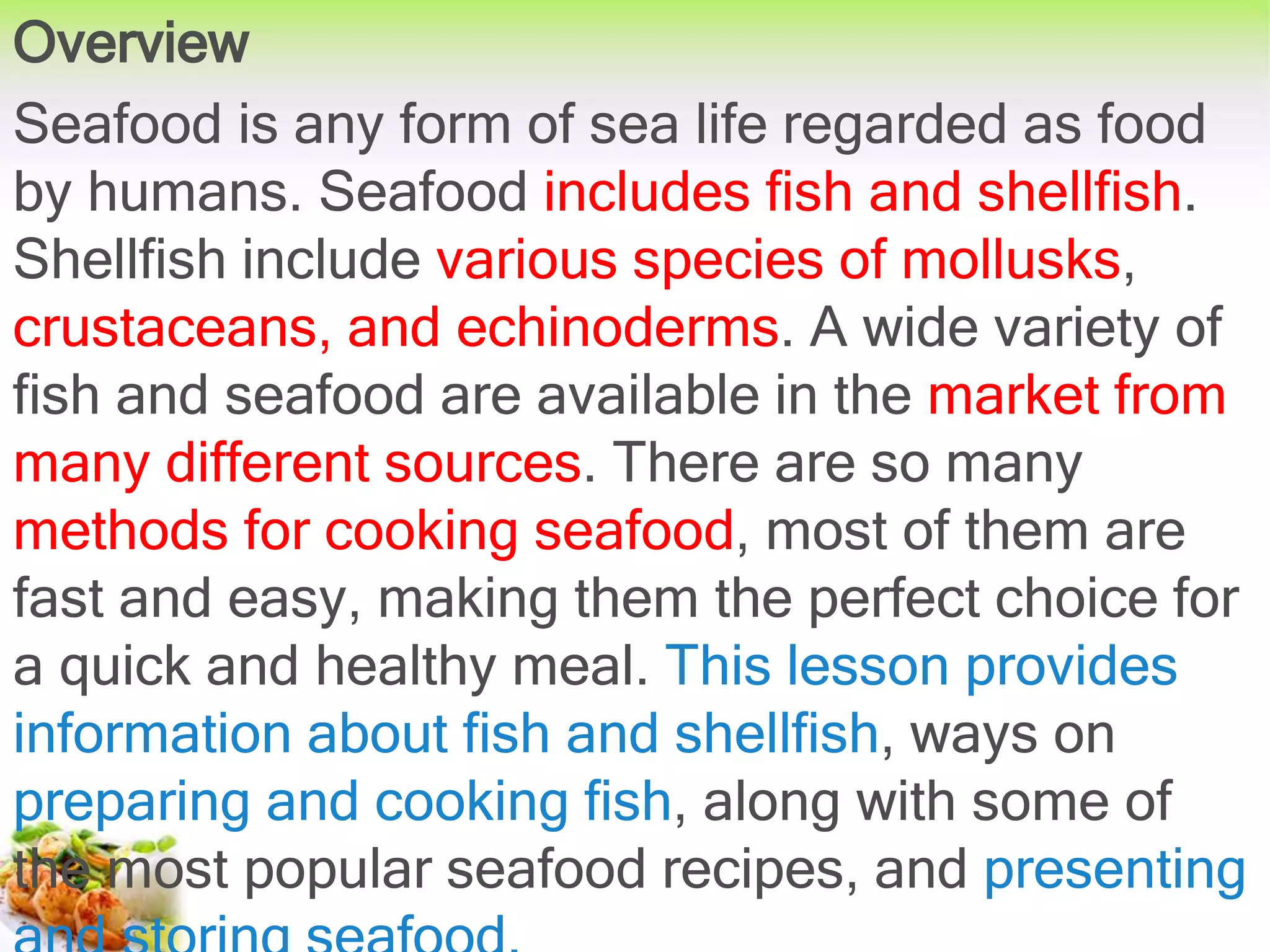 SEAFOODS PPT 1.pptx