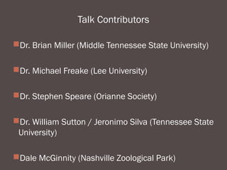 EASTERN HELLBENDER (CRYPTOBRANCHUS ALLEGANIENSIS) CURRENT AND FUTURE ...