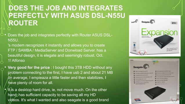 Seagate expansion reviews | PPT