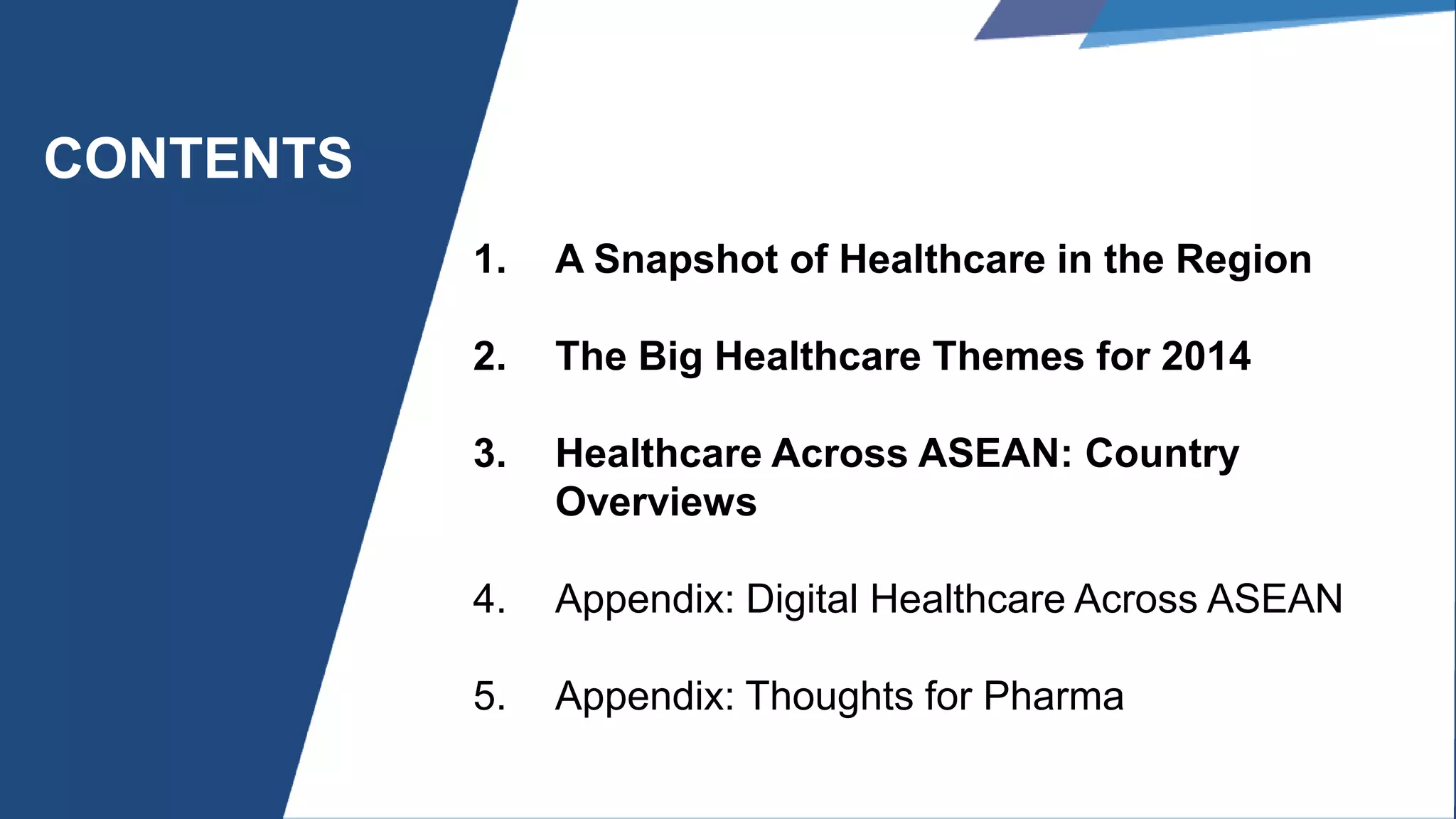 The State of Healthcare in South East Asia | PPTX