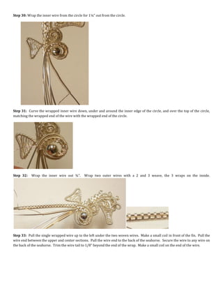 Wire Work Seahorse Pendant Tutorial | PDF